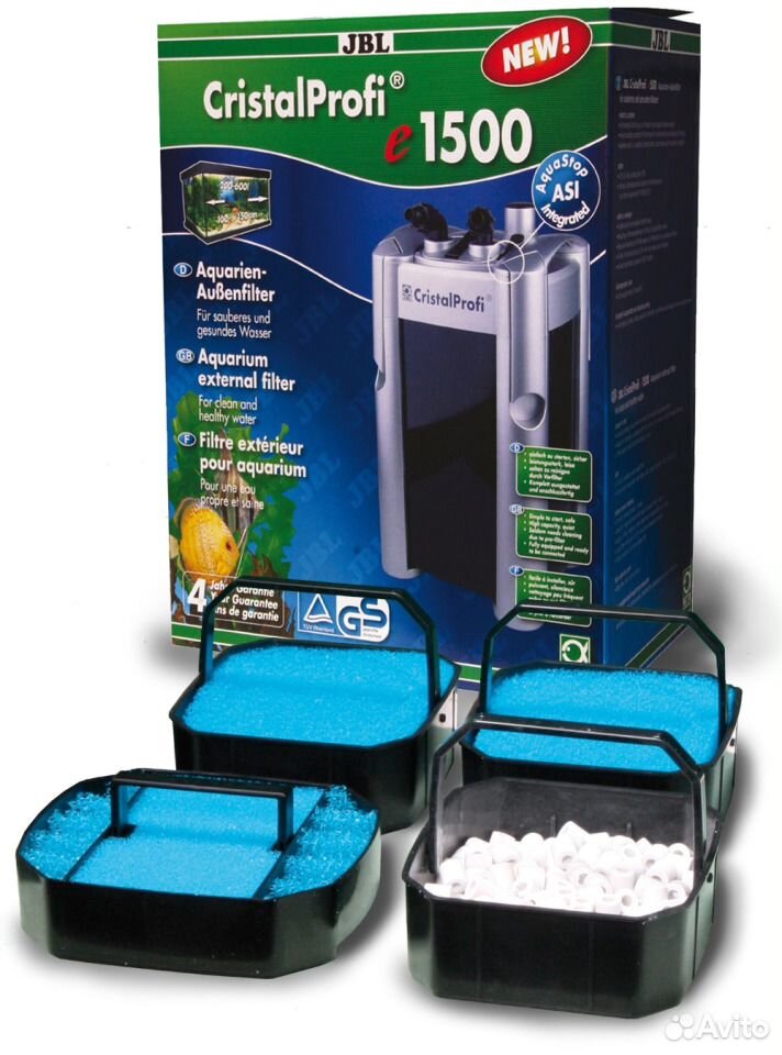 Внешний фильтр JBL Cristalprofi e1500